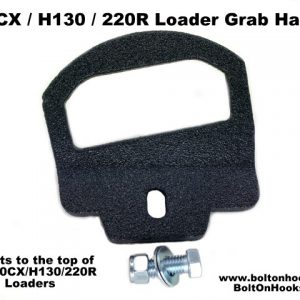 Loader Grab Handle - JD H120 / 120R Loaders - BoltOnHooks LLC